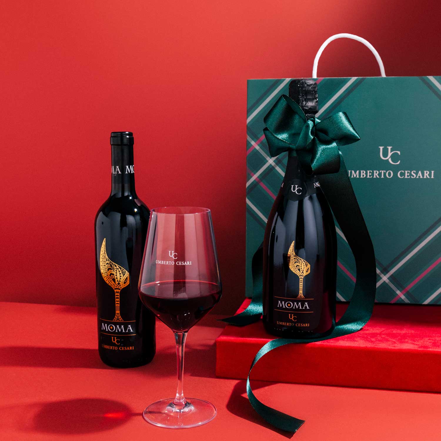 Tartan Collection: MOMA Spumante, MOMA Rosso Christmas Edition ...