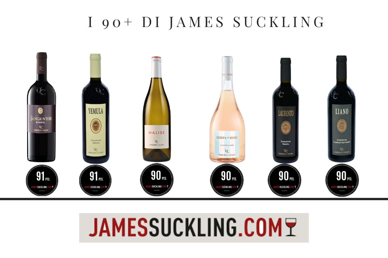I migliori vini premiati da James Suckling 2025
